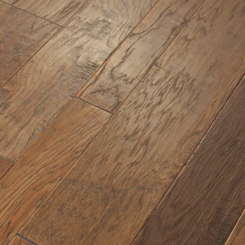 Shaw Sequoia Hickory Pacific Crest Sw546 02000 Engineered Hardwood 38 X Mixed Width 