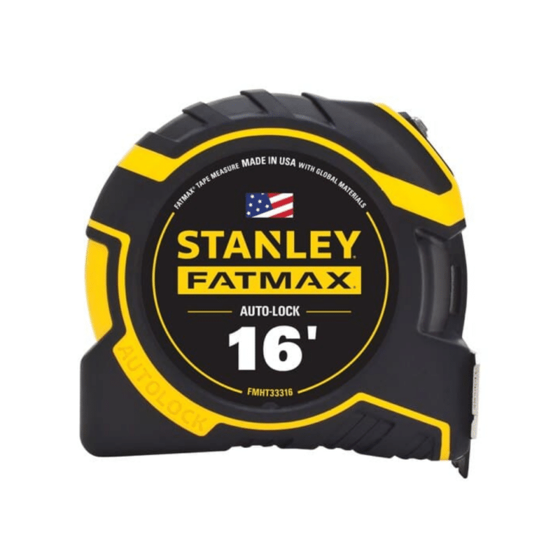 Stanley 16' Auto-Lock Tape Measure - Panel Town & Floors
