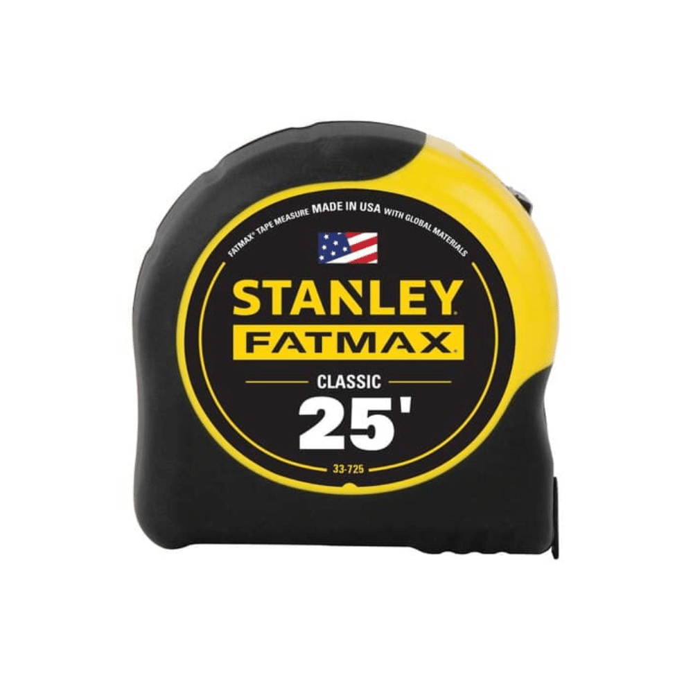Stanley 25' FATMAX Classic Tape Measure - Panel Town & Floors