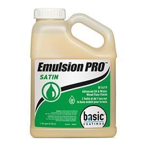 Basic Coatings Emulsion Pro Water-Based Finish - Panel Town & Floors