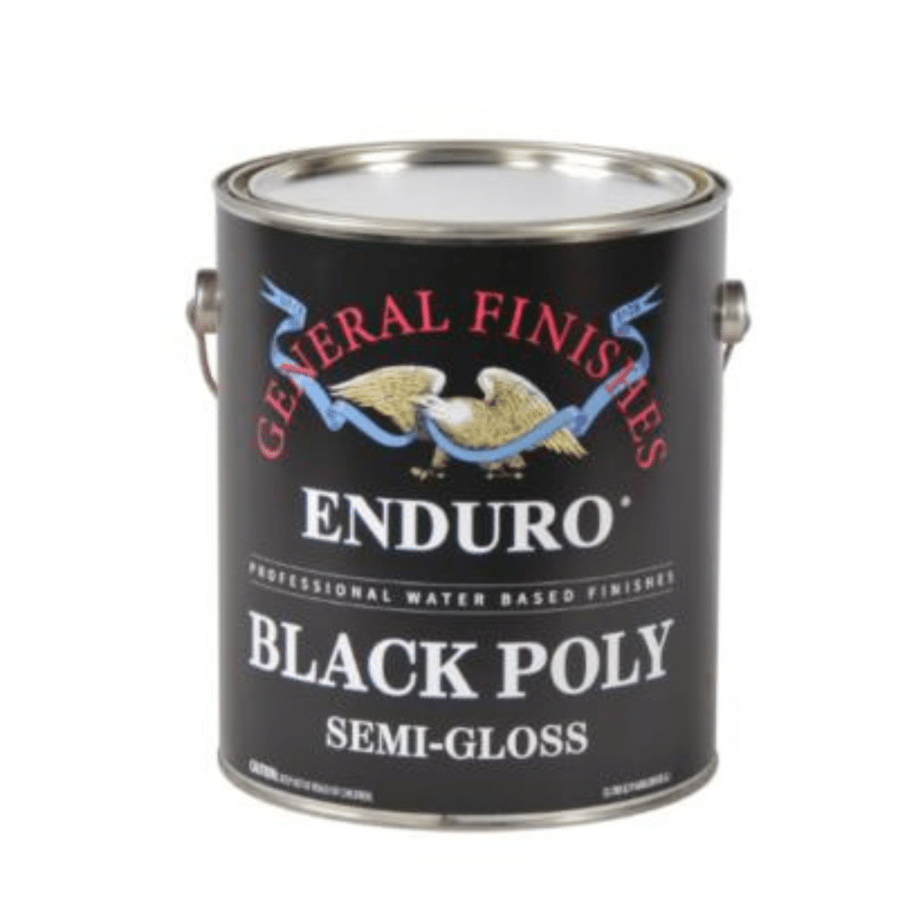 General Finishes Enduro Water-Based Black Poly Wood Finish - Panel Town ...