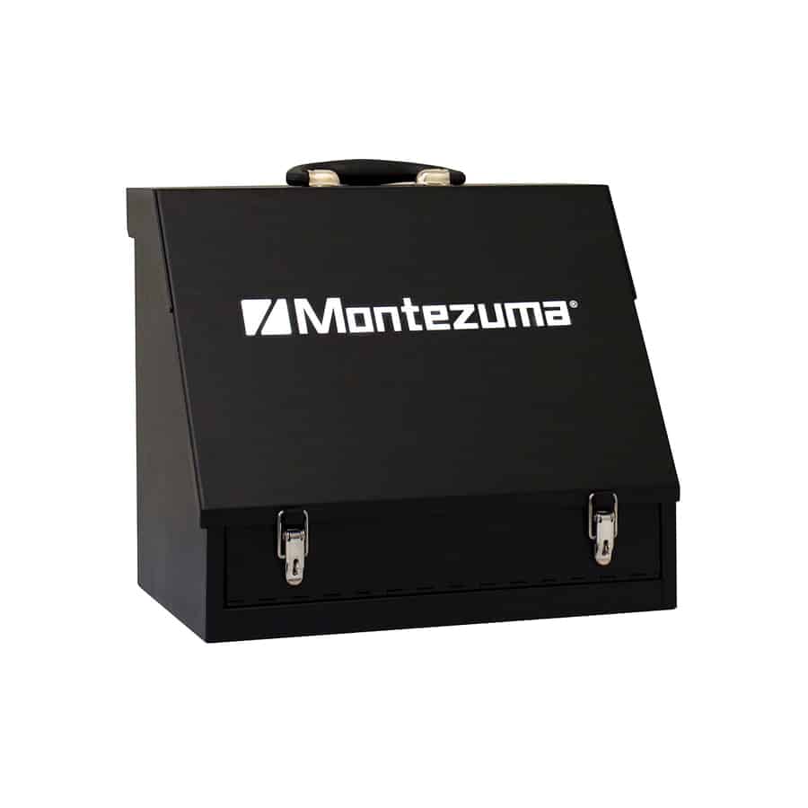 Montezuma Handheld 15” x 10.5” Steel Shopbox™ - Panel Town & Floors