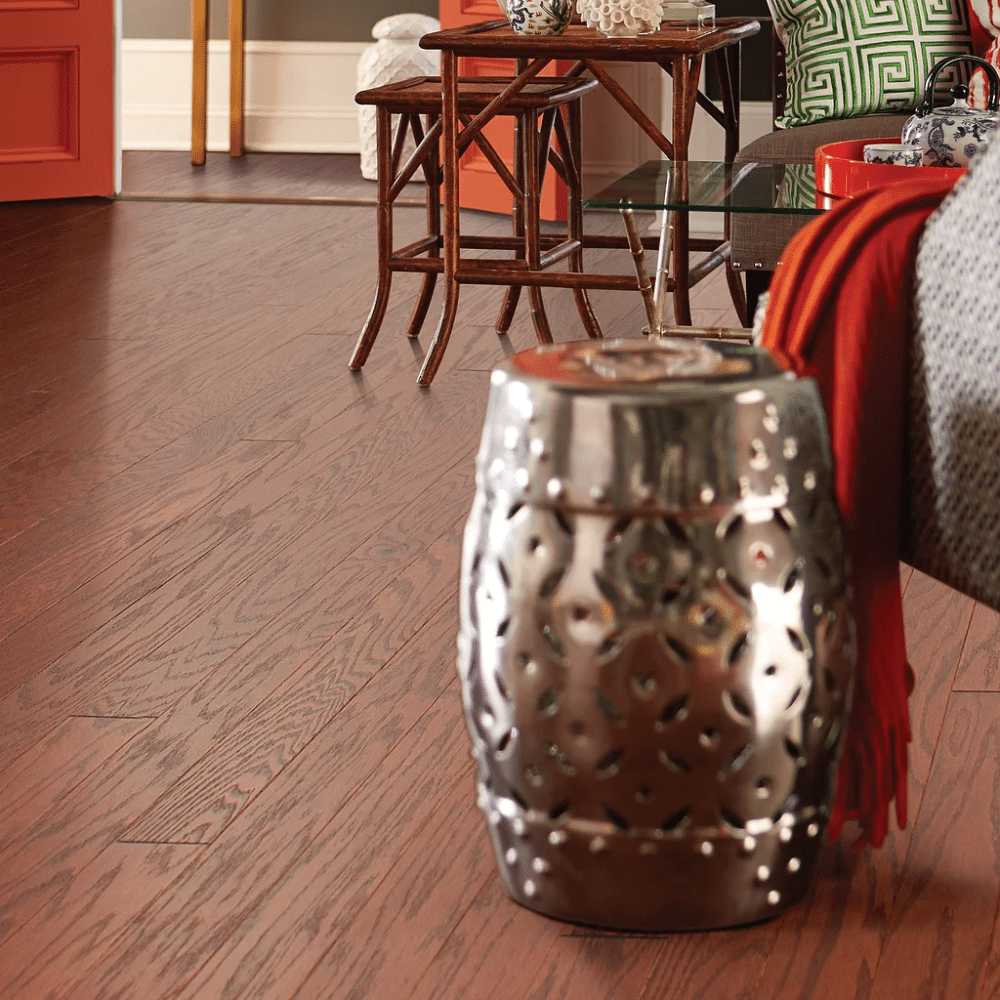 Shaw Albright Red Oak - Cherry SW581-00947 - Engineered Hardwood 3/8" x ...