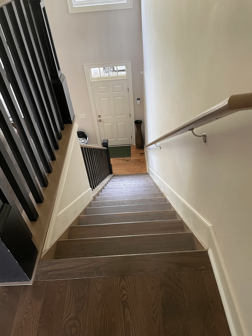 Replacing Carpet Stairs with Hardwood the Easy Way - Panel Town & Floors